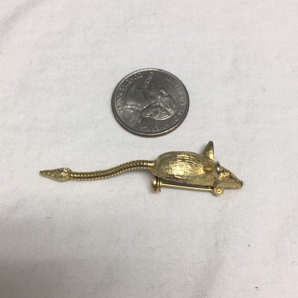 Jewelry | Vintage Mouse Brooch | Poshmark